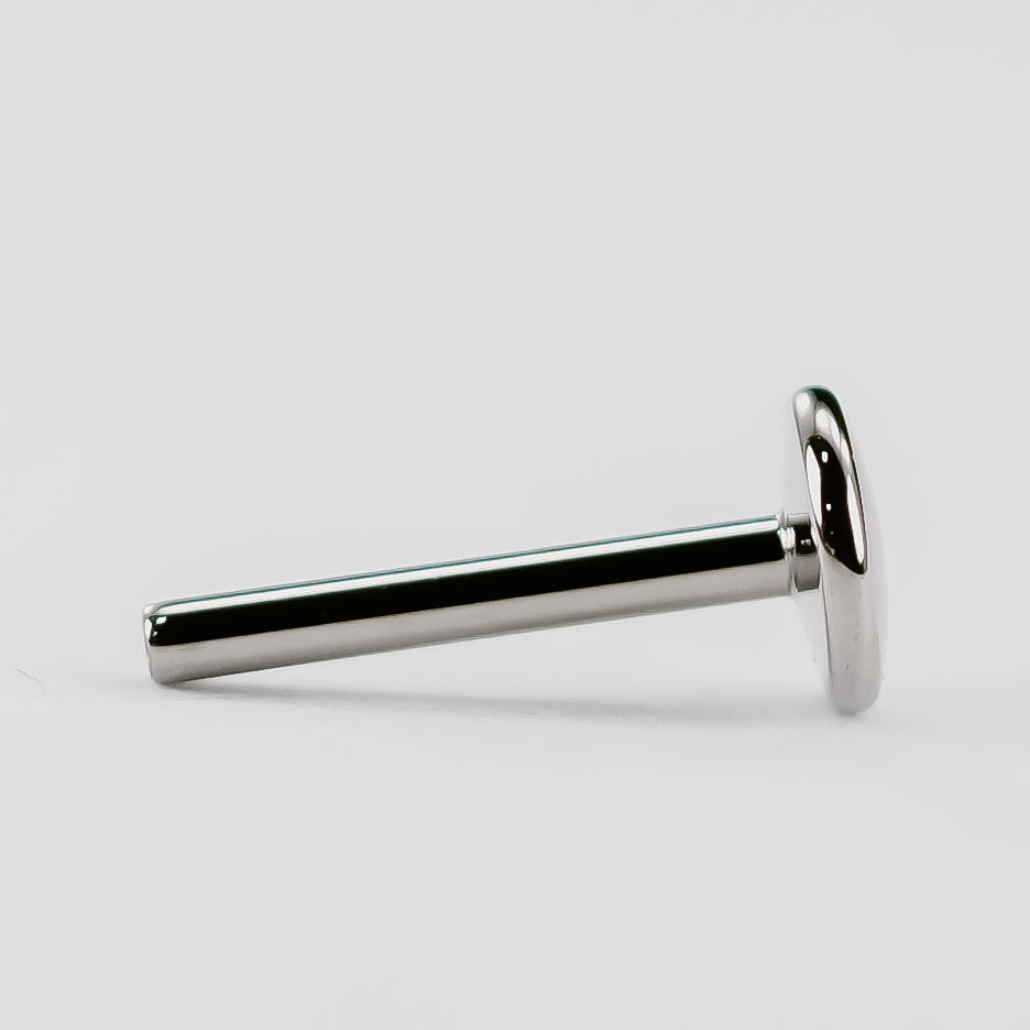 Threadless 18g Fixed Disk Post 4.0mm – shop.cascadebodyjewelry.com